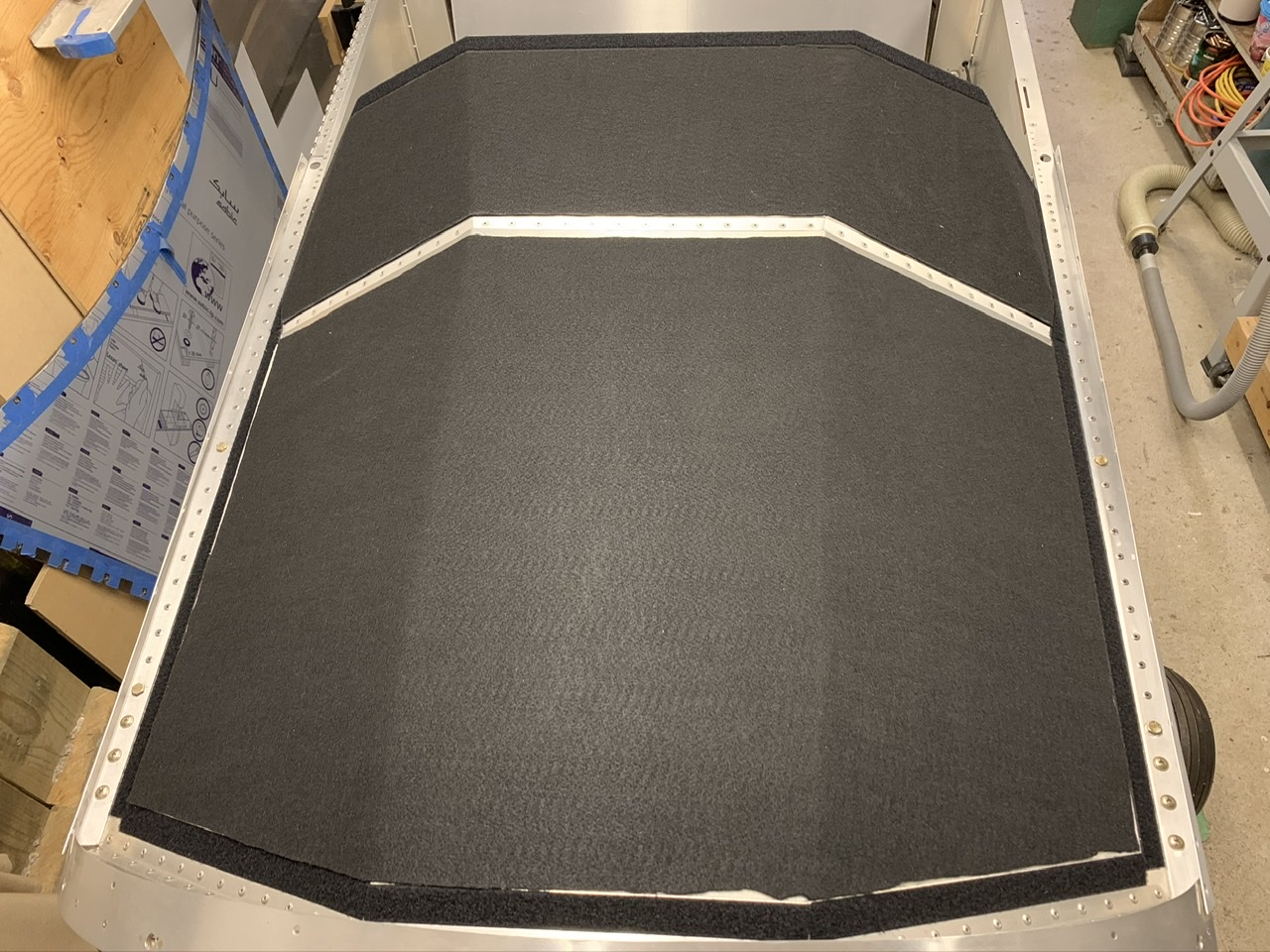 Instrument Panel Glare Shield – Dave's Sonex Builders Log